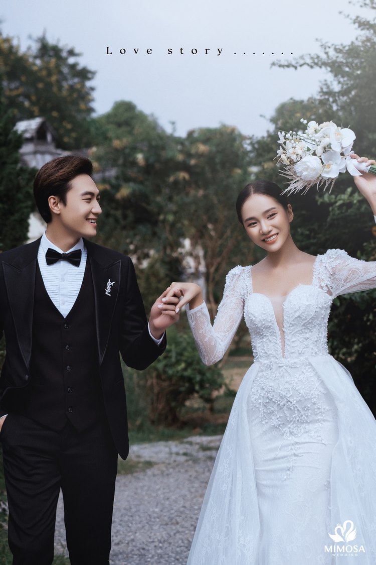 hinh-dam-cuoi-de-cong-dep - Mimosa Wedding